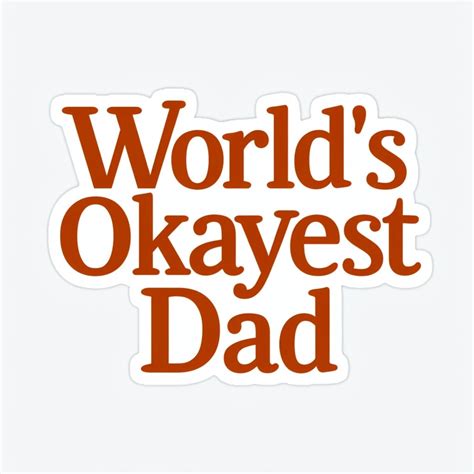 Worlds Best Dad Bold Cursive Text Sticker Playground