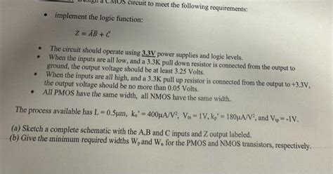 implement the logic function Z AˉBˉ Cˉ The Chegg