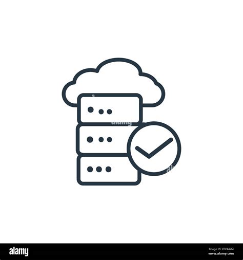 Availability Outline Vector Icon Thin Line Black Availability Icon