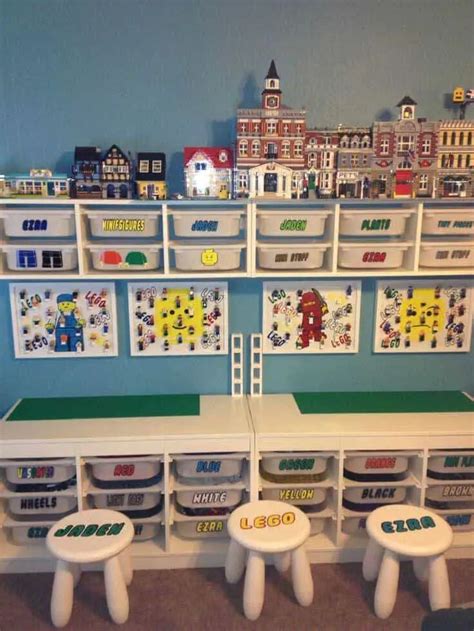 15 Awesome Diy Lego Tables For 2022 · Craftwhack In 2024 Jongenskamer