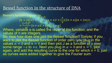 Applications Of Bessels Function Pptx