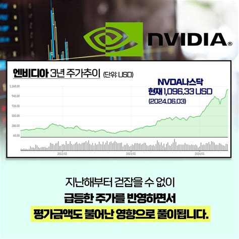카드뉴스 테슬라 제친 엔비디아국내 투자자 보유주식 1위 주주경제신문