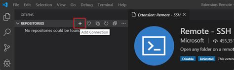 Add Connection Action Of Mssql Extension Is Added To Other Extension S Explorer In Side Bar