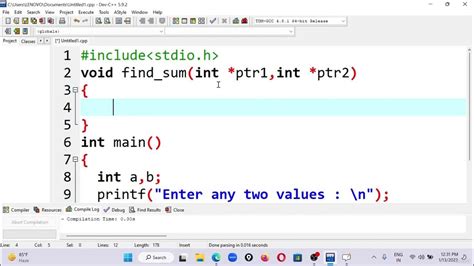 43 Pointers As Parameters To Functions In C Harnessing The Power Of