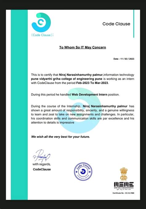 niraj palmur on linkedin codeclause codeclause webdevelopment