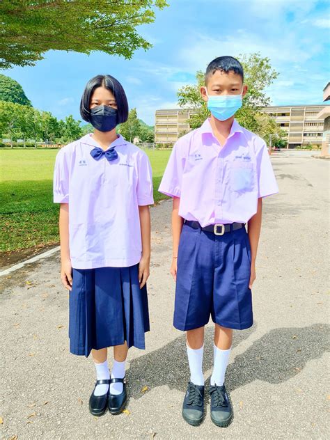 ตัวอย่างการแต่งกายและทรงผม สามัคคีศึกษา ประชาสัมพันธ์