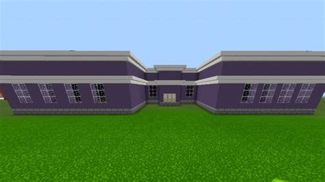 ConstruÍ Uma Escola No Minecraft City Youtube