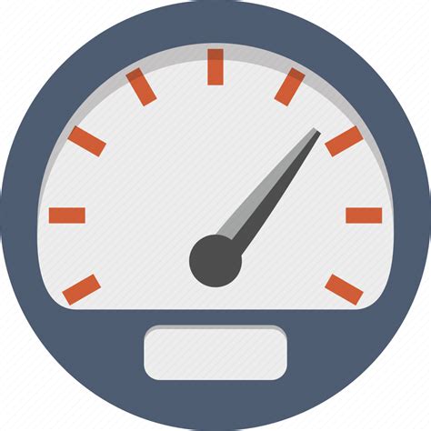 Dashboard Gauge Measure Odometer Speed Speedometer Icon Download