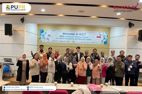 Bbws Pemali Juana Ikuti Training Program For Flood Forecasting Dan Warning System