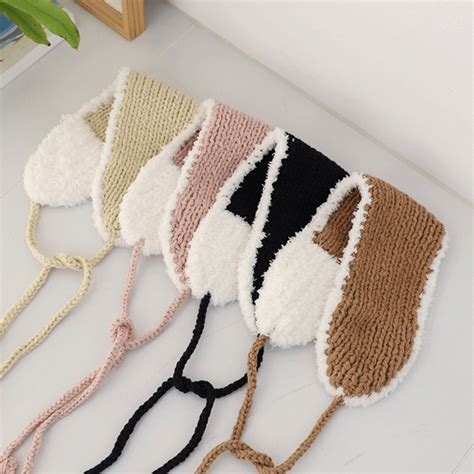 당일배송 니트귀마개 귀도리골지 귀마개 뜨개귀마개 겨울귀마개 리본귀마개 제탄 귀마개