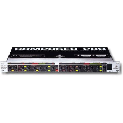 Behringer Composer Pro Compressor Limiter Gebraucht • Concert Idee