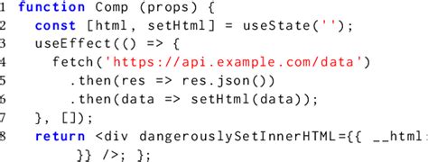 Figure 1 From Reactappscan Mining React Application Vulnerabilities Via Component Graph