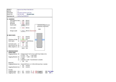 Slab Design Spreadsheet Theengineeringcommunit Reynaldo Muñez Udocz