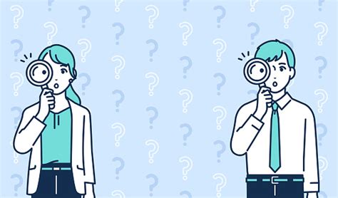 돋보기를 들여다보는 젊은 사업가의 벡터 일러스트 레이 션 자료 여자에 대한 스톡 벡터 아트 및 기타 이미지 여자 놀라움 돋보기 광학 기기 Istock