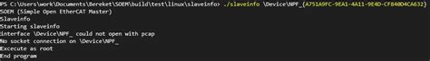 Interface Eth0 Couldnt Open With Pcap · Issue 717