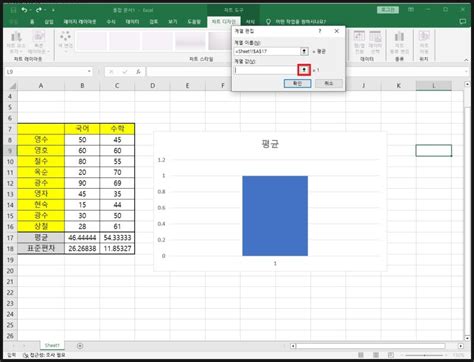 엑셀에서 표준 표준편차 구하고 그래프로 표시하는 방법 네이버 블로그