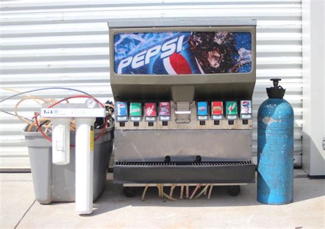 New Pepsi Fountain Soda Machine When U Install The Fountain