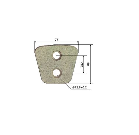 COPPER BUTTON SEGMENT BUTTON GBV125 140 156 173 187 218 Kamino Auto