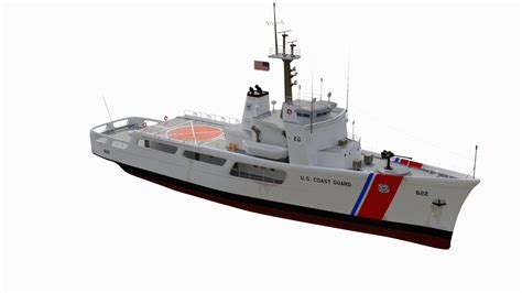 Coast Guard 3d Model