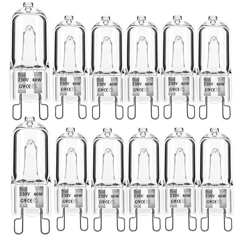 220v 12v Halogen Lamps Halogen G9 Capsule Bulbs 10w To 60w Options