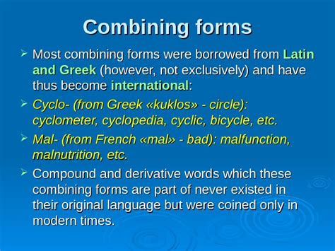Morphological Structure Of English Words The Word