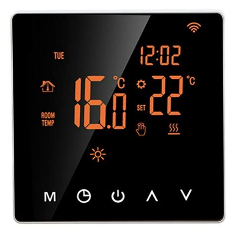 Me81h Smart Wifi Lcd Thermostat Water Floor Heating Wall Boiler