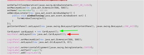 Java Move Back And Forth Between Cardlayout Stored In Different Files In Netbeans Stack Overflow