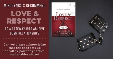 Love And Respect Is Being Recommended To Coerce Women Into Bdsm