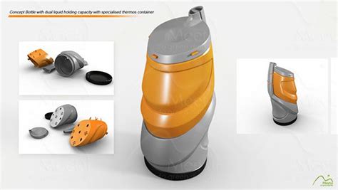 Concept Bottle Design For Water Bottle Behance