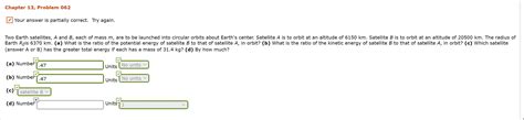 Solved Chapter 13 Problem 062 Your Answer Is Partially