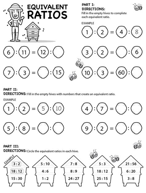 Mastering Ratios Completing And Identifying Equivalent Ratios