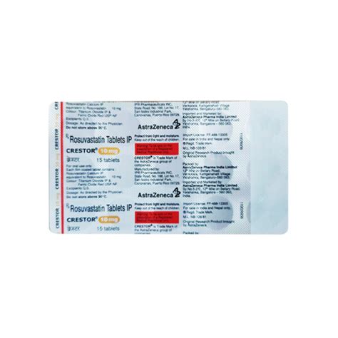 Order Crestor 10mg Tablet Online Pocket Chemist