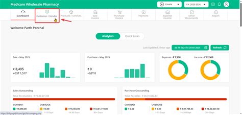 How To Set A Due Date Customer Wise And Default 100 Free Gst