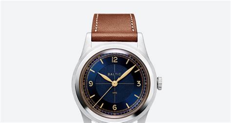 Baltic Hms 003 Blue Gilt Watchcrunch
