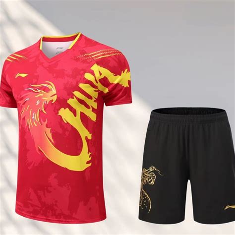 Li Ning 2024 Paris Olympic Shirt Ma Long And Fan Zhendong Table Tennis Hub
