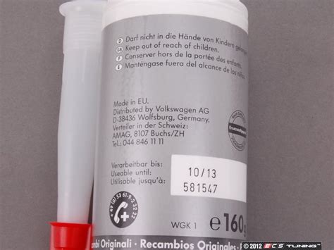 Genuine Volkswagen Audi - G060751A2 - Lubricating Paste - 160g (G 060 ...