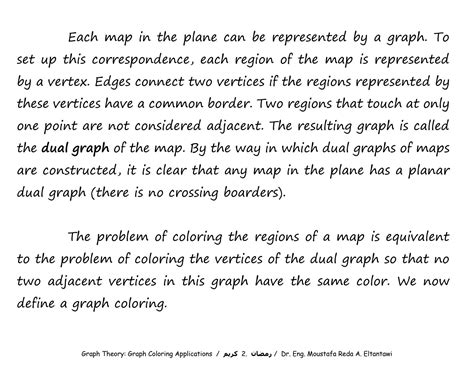 SOLUTION Graph Theory Coloring Applications Studypool