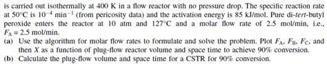 solved p6 48 the elementary gas phase reaction
