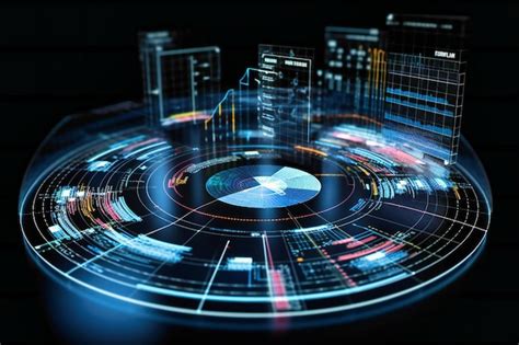 Premium Ai Image Explore A Cuttingedge Multidimensional Analytics Chart That Brings Business