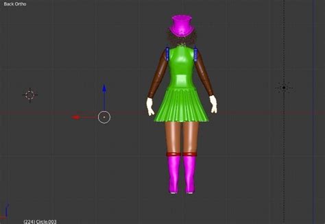Chilo Girl Free 3d Model Cgtrader