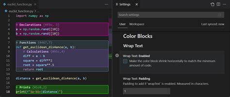 Color Blocks Visual Studio Marketplace