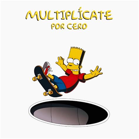 Camiseta Premium Unisex Los Simpsons Bart Simpson Haciendo Skate