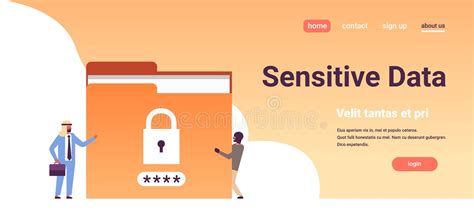 Password Folder Icon Simple Vector Computer Data Stock Vector