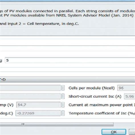 PV Array Description Download Scientific Diagram