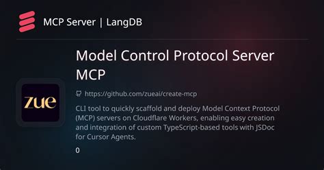 Model Control Protocol Server Mcp Langdb