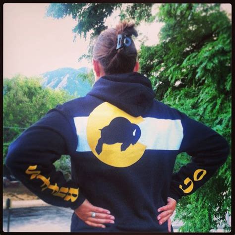 Custom Colorado Flag Cu Buffs Hoodie By Frozenkiss On Etsy Colorado