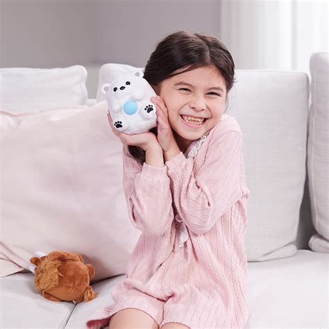 Plush Popper Icy Friends Cubb The Polar Bear Popbro Toys