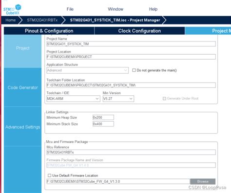 基于cubemx平台对stm32g431rbt6中timer的简单运行流程stm32g431systick频率 Csdn博客