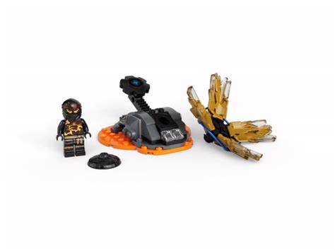 Lego Ninjago Spinjitzu Burst Cole Spinner Black Ninja Toys Zavvi Australia