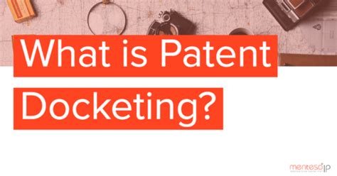 Ip Docketing Intellectual Property Menteso